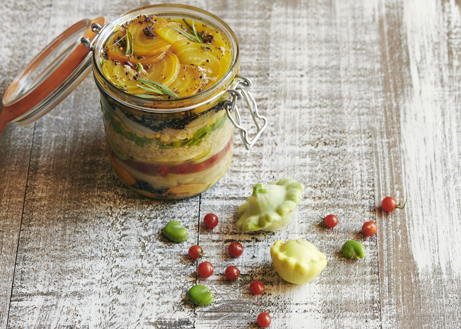 Seasonal Vegetable Terrine Picnic Recipe | Jordan Winery