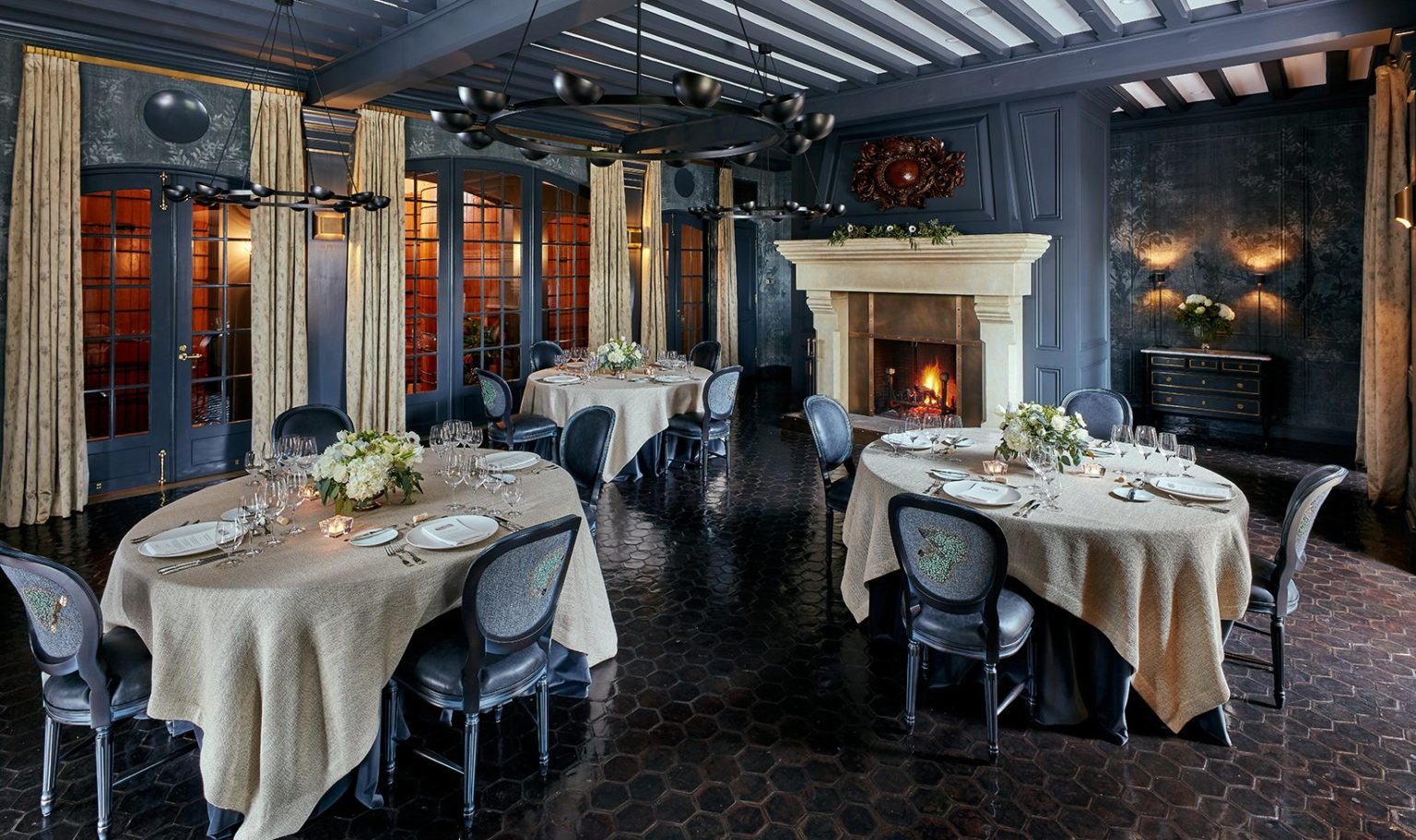 New Jordan Winery Dining Room | Interior Design by Geoffrey De Sousa