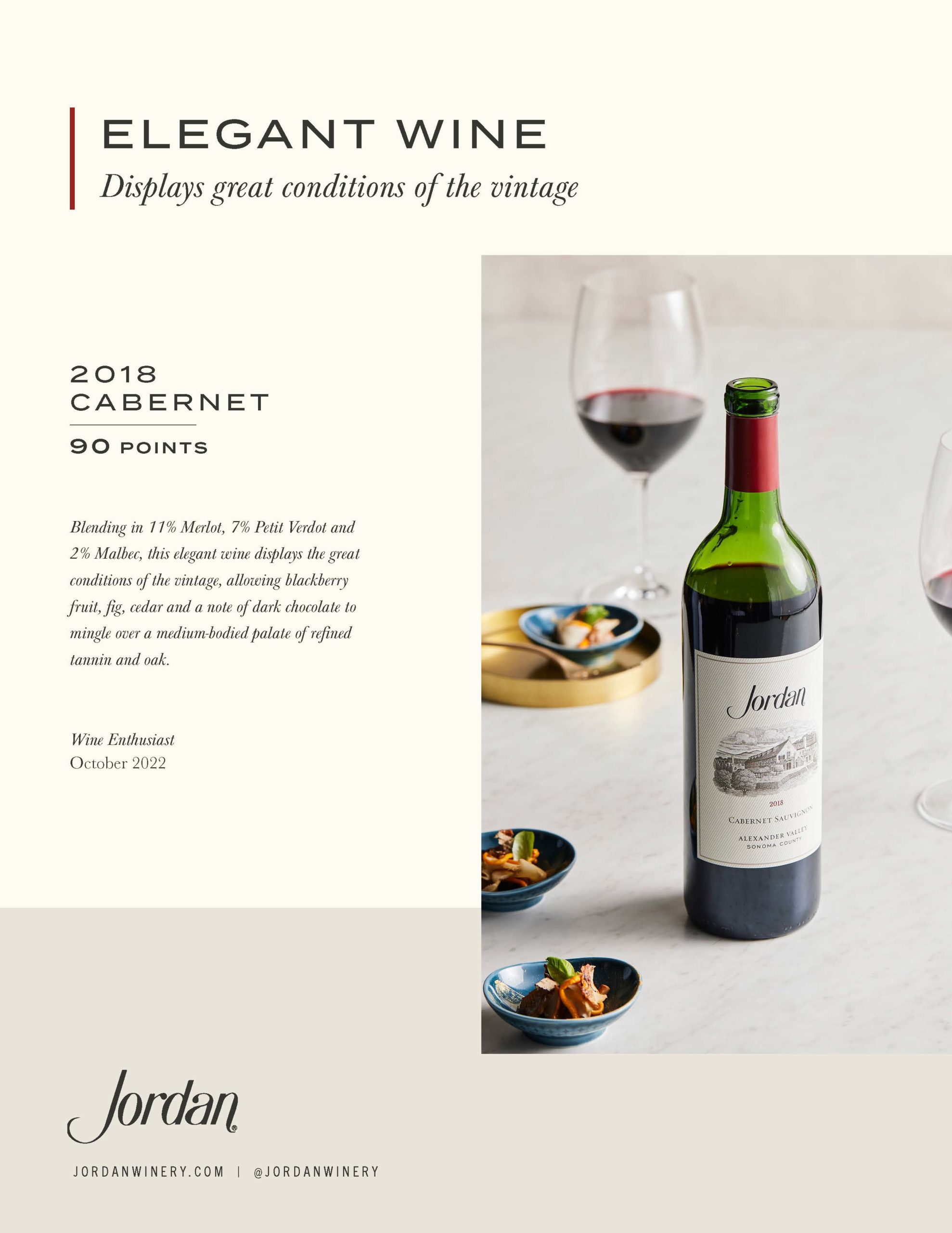 Trade & Media | Sales Sheets | Jordan Winery